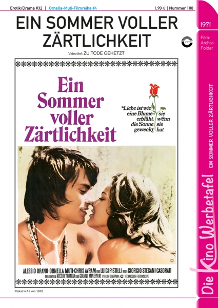 TELE.MOVIE.SHOP - Kinowerbetafel #180 - Ein Sommer voller Zärtlichkeit TELE.MOVIE.SHOP - Kinowerbetafel #180 - Ein Sommer voller Zärtlichkeit